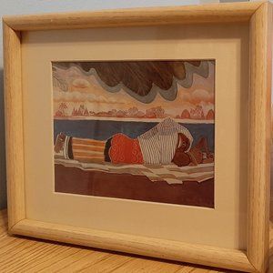 Unbranded | Wall Decor | The Blue Nile By Palmer Hayden Framed African ...